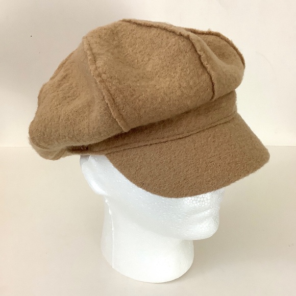 Scala | Accessories | Scala Mens Beige Wool Newsboy Cap Retro Grandpa ...